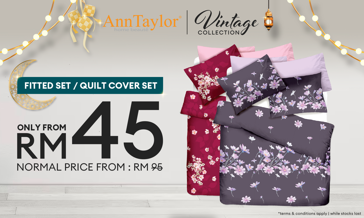 Jean Perry Malaysia Official Brand Store Bedsheet, Pillow & Bedding