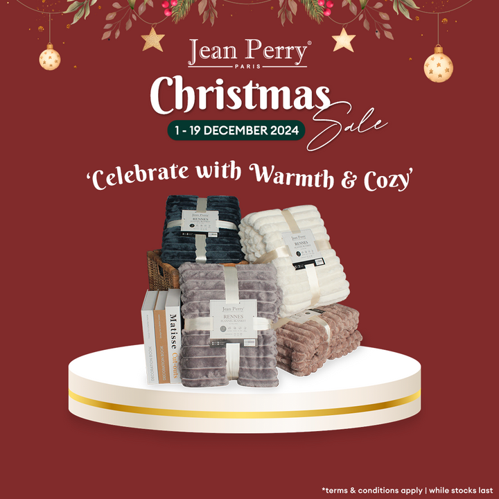 Jean Perry Malaysia Official Brand Store Bedsheet, Pillow & Bedding