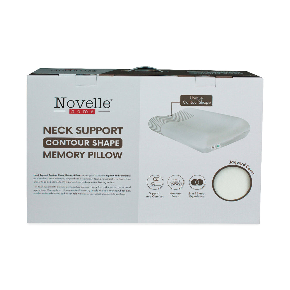 Novelle Neck Support Contour Shape Memory Pillow – Jean Perry