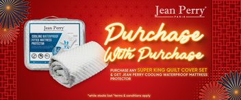 Jean Perry Malaysia Official Brand Store Bedsheet, Pillow & Bedding