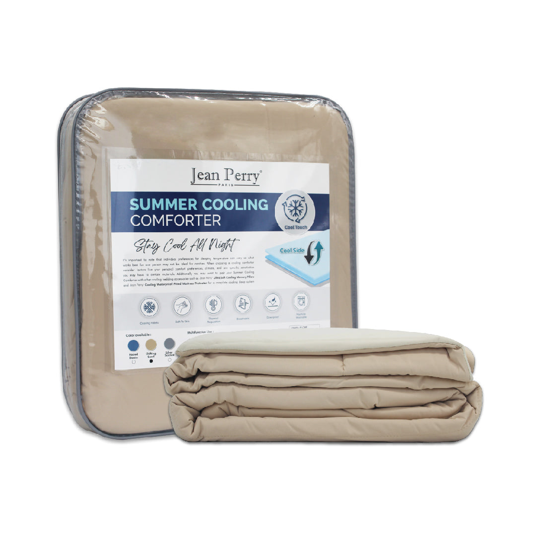Jean Perry Summer Cooling Comforter | Cooling Fabric