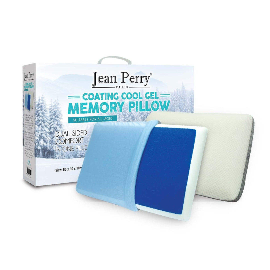 Jean Perry Coating Cool Gel Memory Pillow