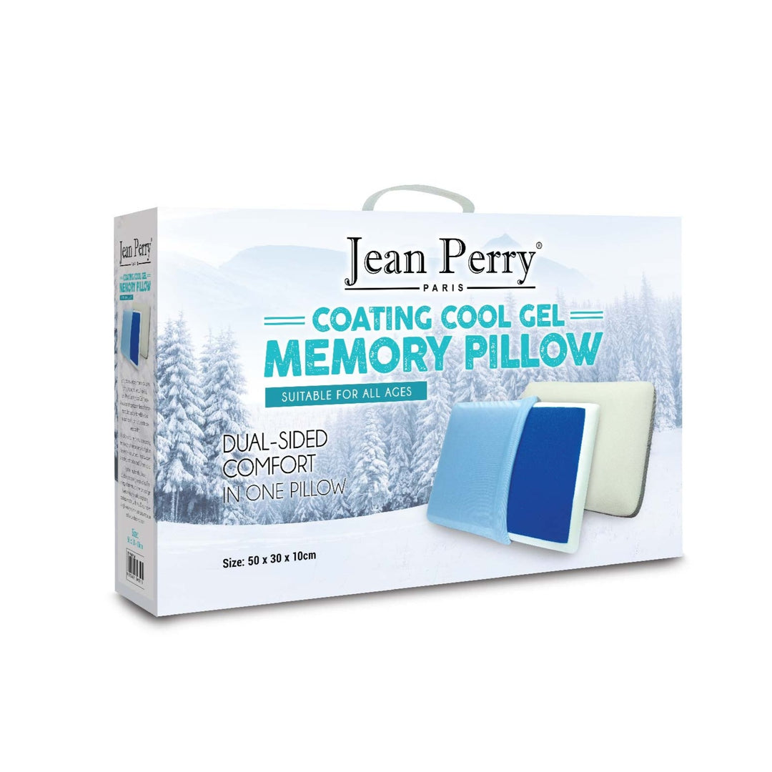 Jean Perry Coating Cool Gel Memory Pillow